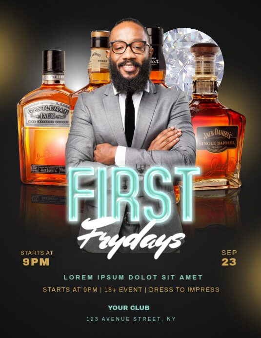 First Friday flyer template | PosterMyWall