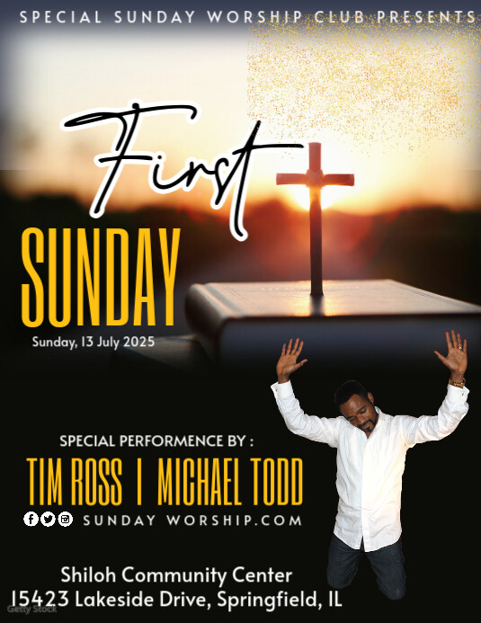 Copy of First Fruit Friday Church Event Flyer | PosterMyWall