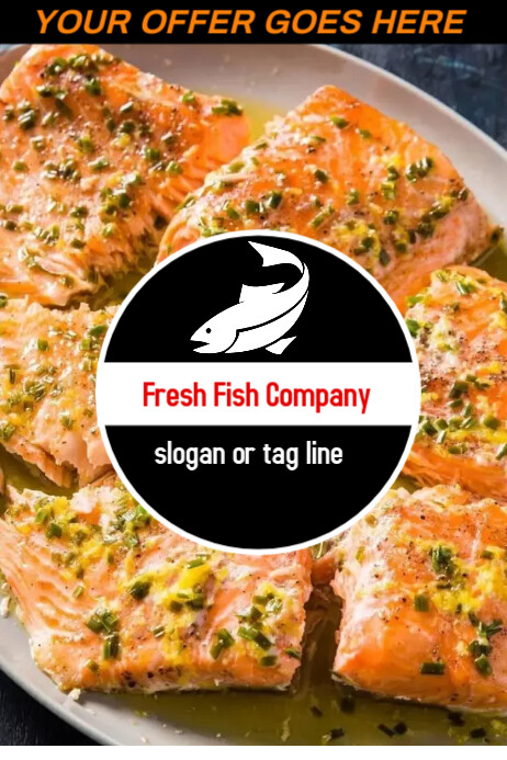 fish Template | PosterMyWall