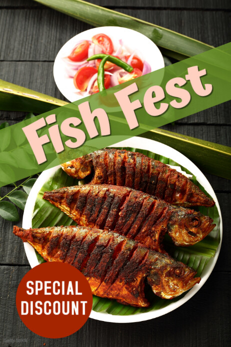 fish Template | PosterMyWall