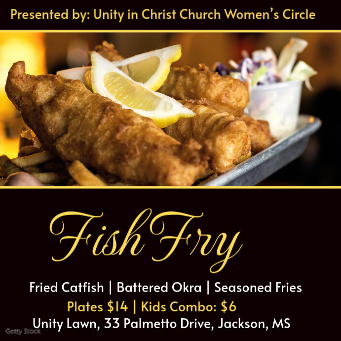Fish Fry Flyer Template | PosterMyWall