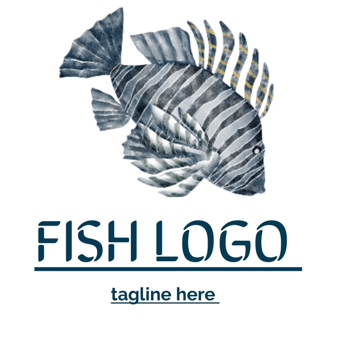 Fish logo Template | PosterMyWall