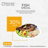 fish menu Template | PosterMyWall