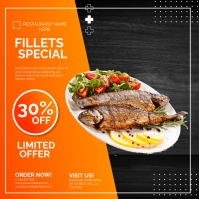 fish menu Template | PosterMyWall