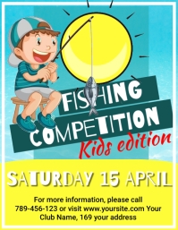 FISHING COMPETITION Template | PosterMyWall