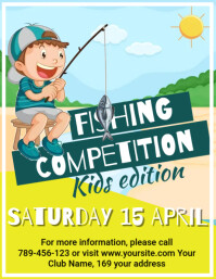 FISHING COMPETITION Template | PosterMyWall
