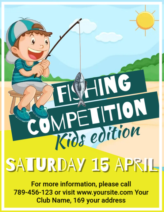 FISHING COMPETITION (2) Template | PosterMyWall