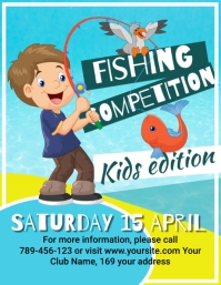 FISHING COMPETITION Template | PosterMyWall
