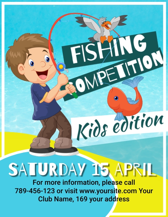 FISHING COMPETITION (3) Template | PosterMyWall