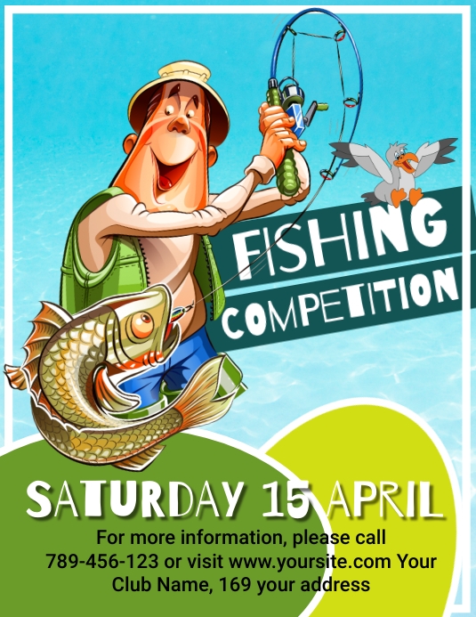 FISHING COMPETITION (4) Template | PosterMyWall