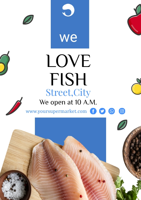 FISHING CONTEST TOURNAMENT Template | PosterMyWall