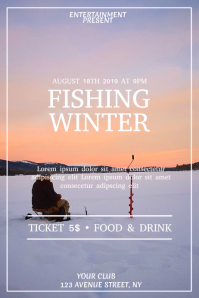 Fishing event flyer template | PosterMyWall