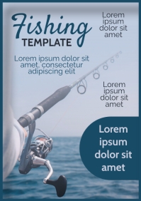 Fishing Flyer Template Free Download Printabl | PosterMyWall