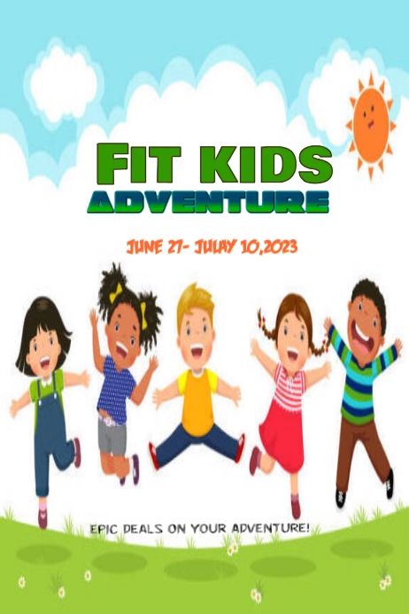 Copy of FIT KIDS | PosterMyWall