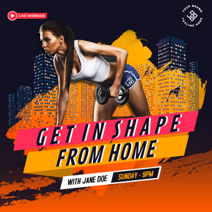 Copy of Getting in Shape | PosterMyWall