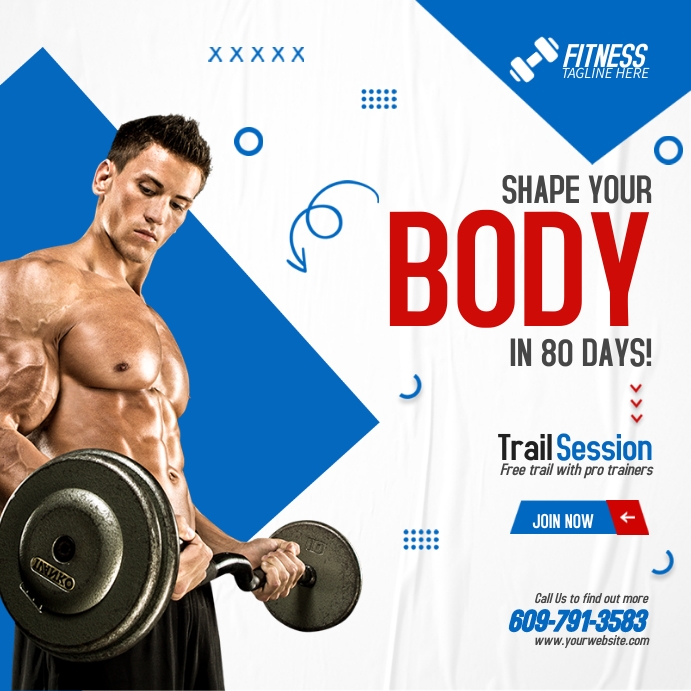 Fitness Ads Template | PosterMyWall