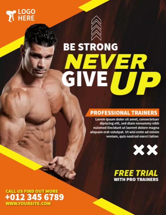 Fitness Ads Template | PosterMyWall