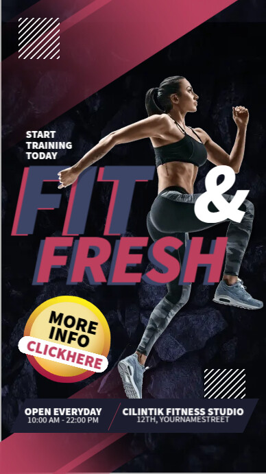 Fitness Ads Template | PosterMyWall