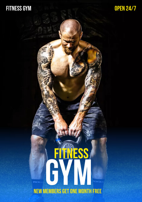 Fitness and Gym Template | PosterMyWall