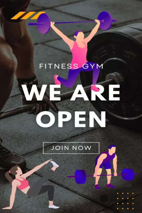 Fitness and gym flyers Template | PosterMyWall