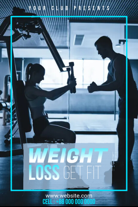 Fitness Banner Template | PosterMyWall