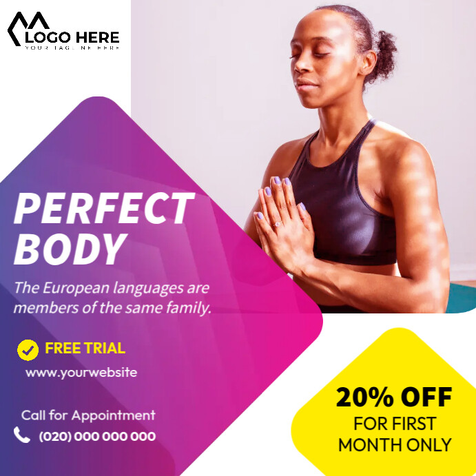 Copy of Fitness Body | PosterMyWall