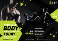Fitness Center Ad Template | PosterMyWall