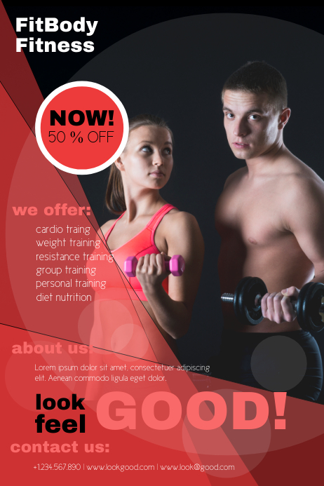 Fitness Center Template | PosterMyWall