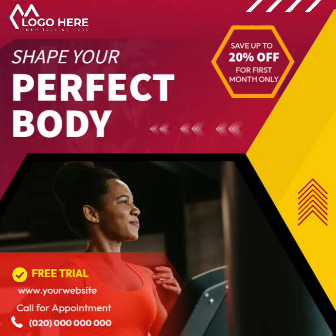 Copy of Fitness Center | PosterMyWall