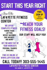 Fitness Template | PosterMyWall