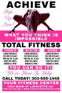 Fitness Template | PosterMyWall