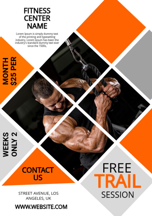Copy of Fitness Center Training | PosterMyWall