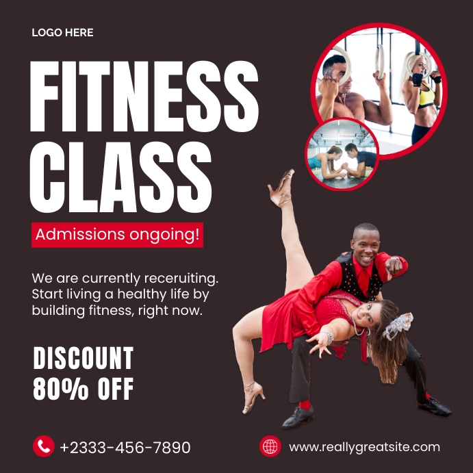 Fitness Class Flyer Template | PosterMyWall