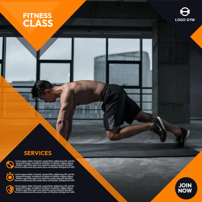 Fitness Class Template | PosterMyWall