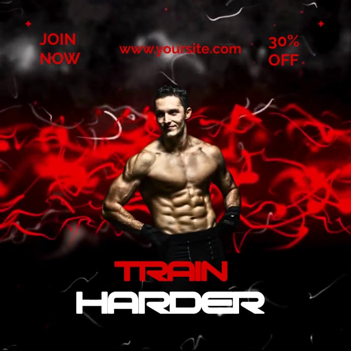 Fitness Club Advert Template | PosterMyWall