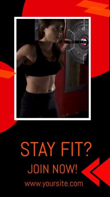 Fitness Club Advert Template | PosterMyWall