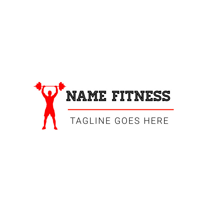 Fitness Club Logo Template | PosterMyWall