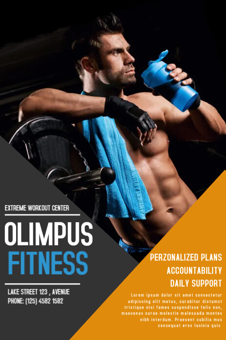 fitness Template | PosterMyWall