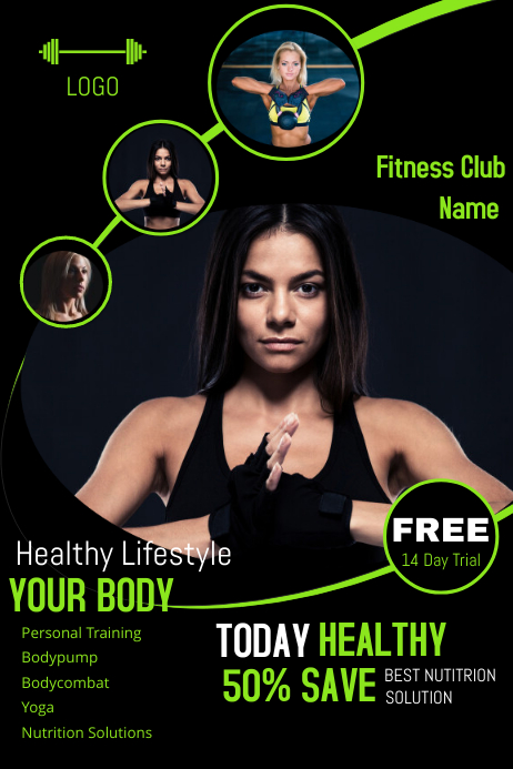 Fitness Template | PosterMyWall