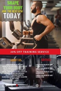 Fitness Center Template | PosterMyWall