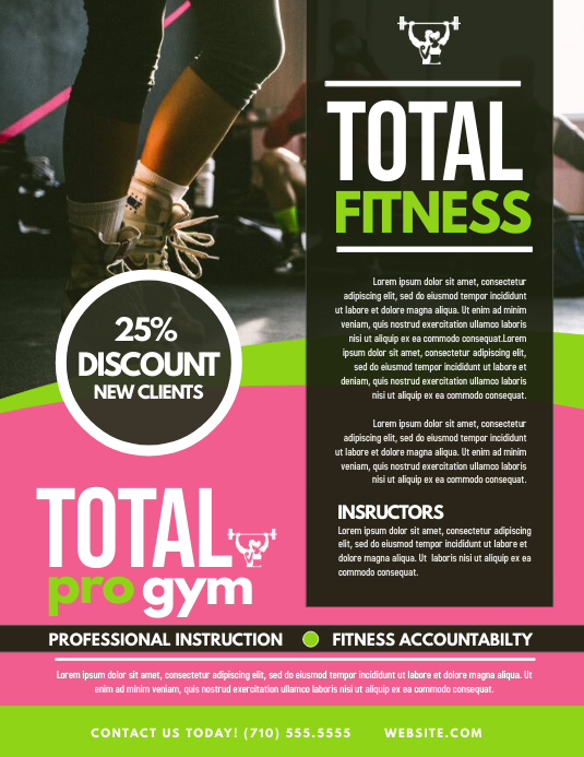Total Gym Exercise Poster