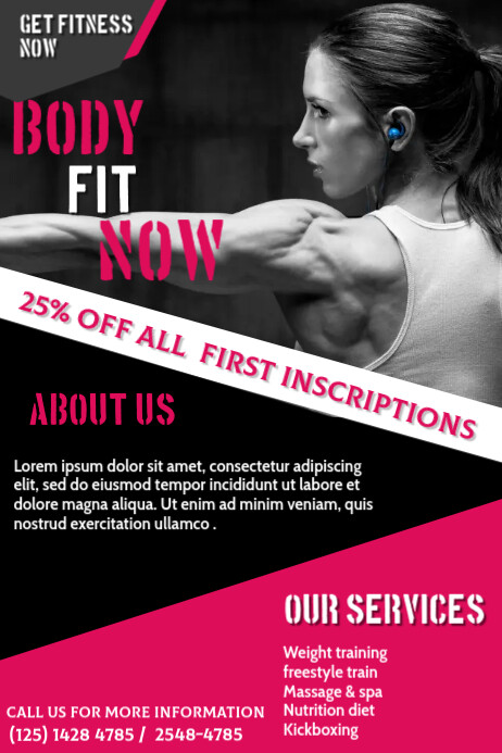 fitness Template | PosterMyWall