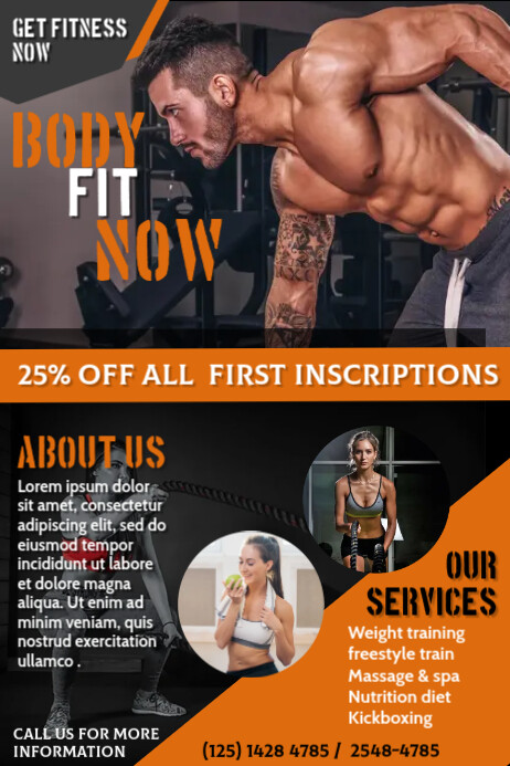 fitness Template | PosterMyWall