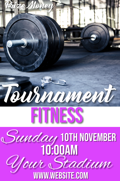 Fitness Template | PosterMyWall