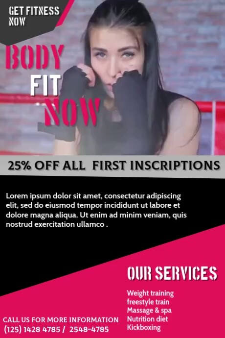 fitness Template | PosterMyWall