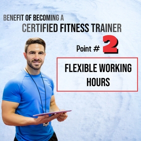 FITNESS PERSONAL TRAINER INSTAGRAM POST Template | PosterMyWall