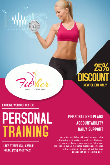fitness Template | PosterMyWall