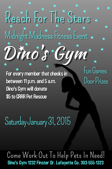 Fitness Event Template | PosterMyWall