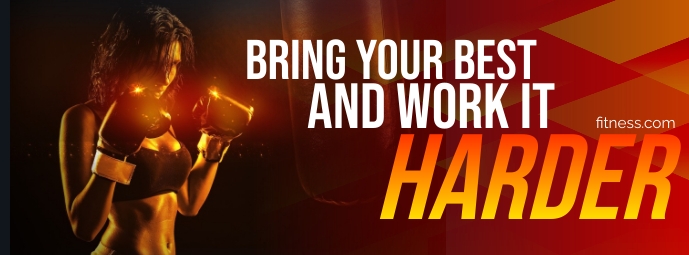 Copy of Fitness Facebook Cover | PosterMyWall