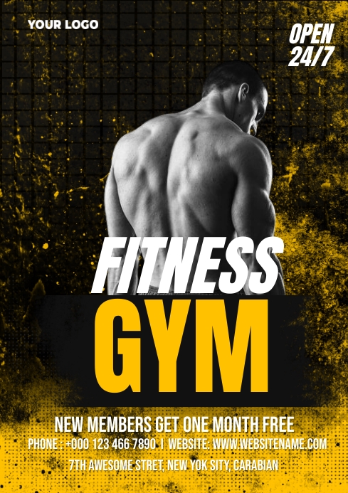 Copy of Fitness Gym Ads | PosterMyWall